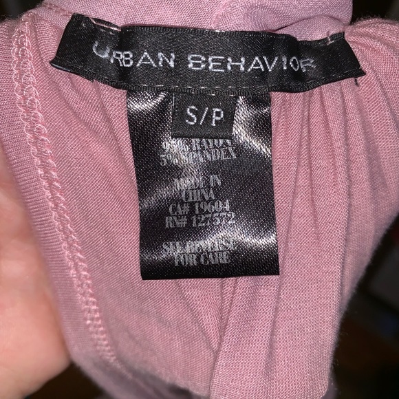Urban Behavior | Tops | Urban Behavior Pink Top | Poshmark